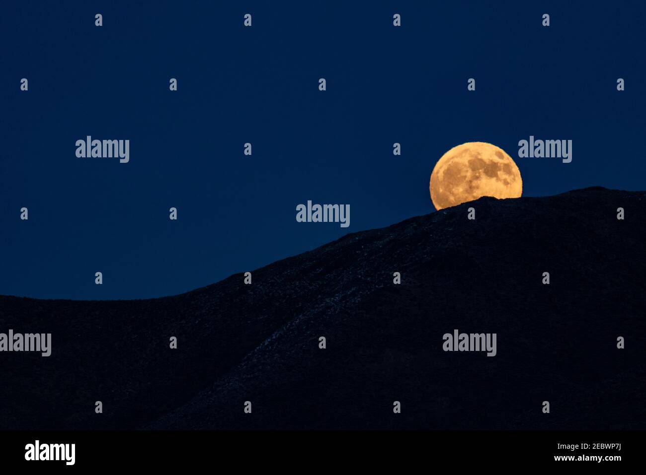 Moon over landscape hi-res stock photography and images - Alamy