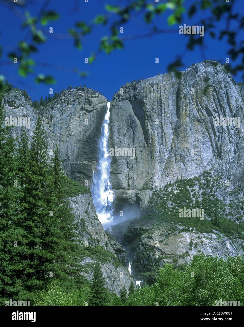 2001 HISTORICAL WATER CASCADES FROM UPPER AND LOWER YOSEMITE WATERFALLS ...