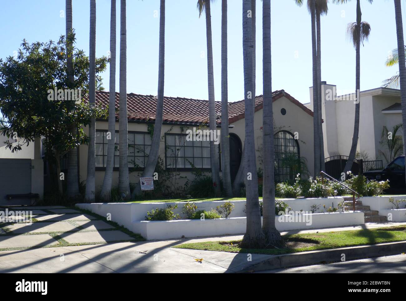 Los Angeles, California, USA 12th February 2021 A general view of atmosphere of former home ...