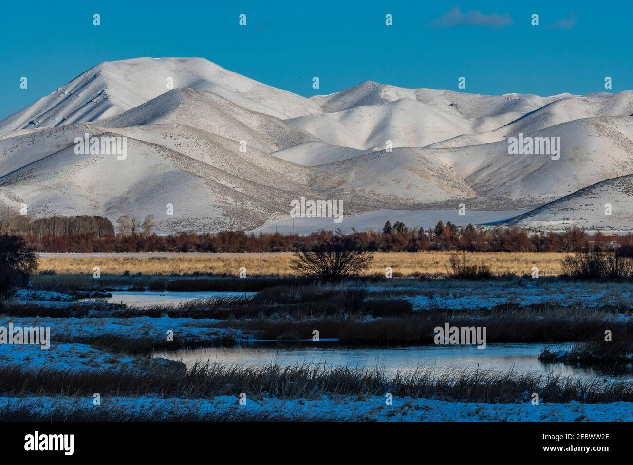 Idaho Winter Scene High Resolution Stock Photography and Images - Alamy