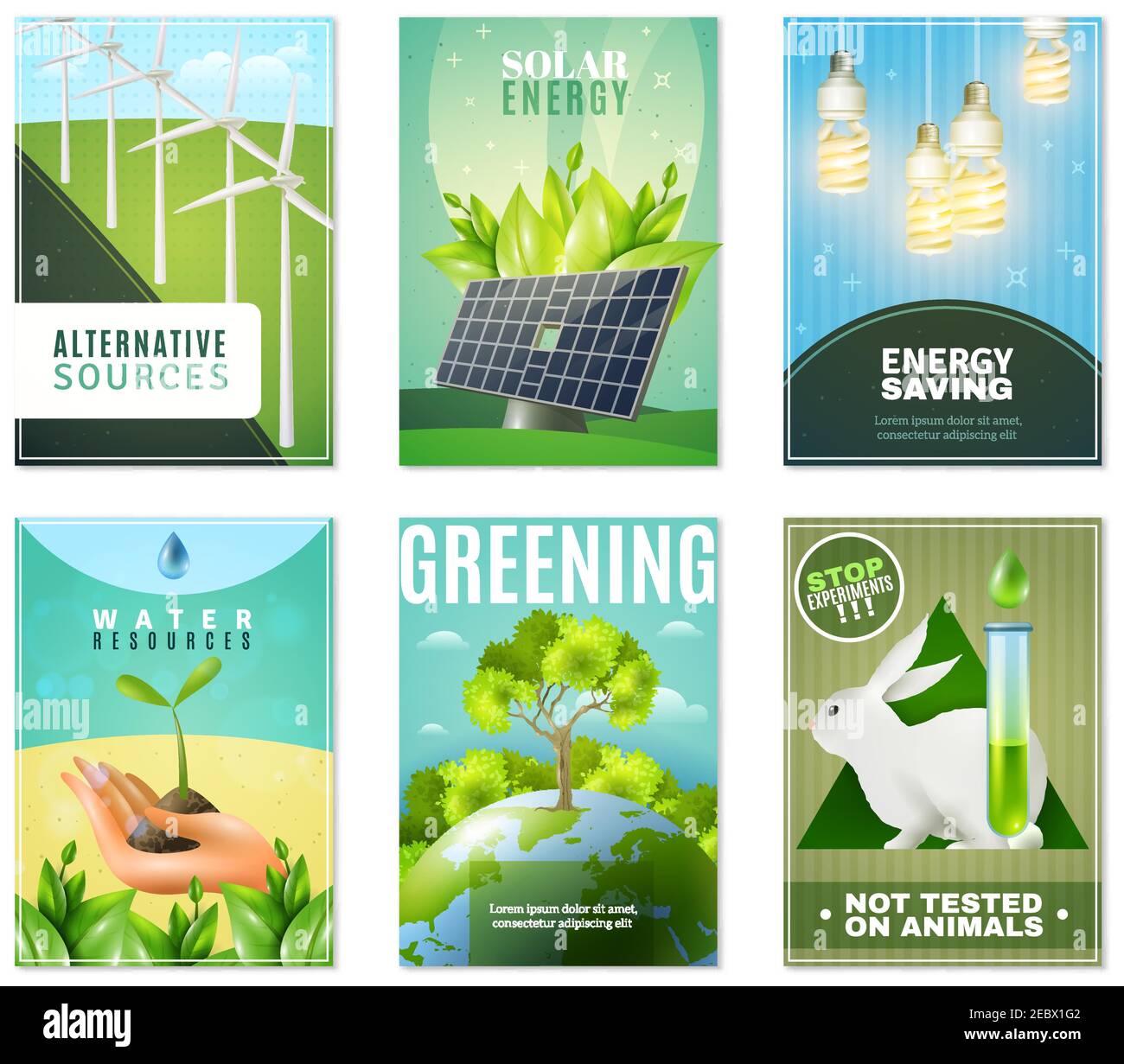 Alternative green energy sources environment protection and ban tests ...