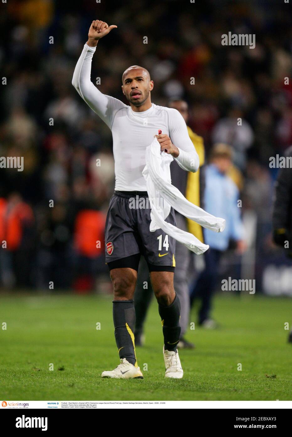 Santiago bernabeu thierry henry hi-res stock photography and images - Alamy