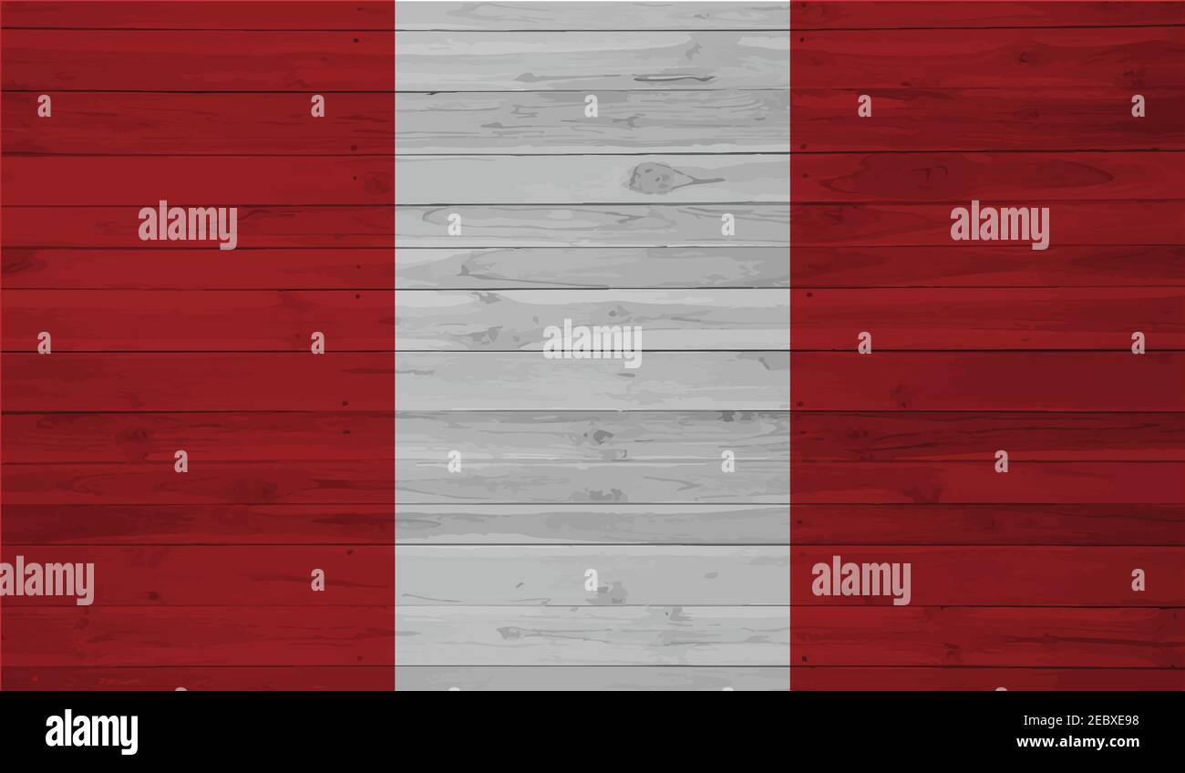 Peru flag Stock Vector Images - Alamy