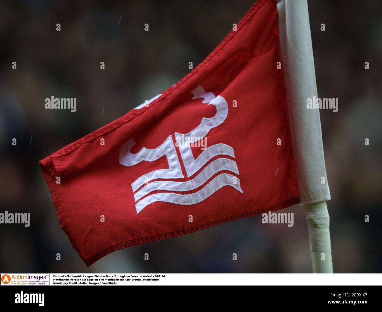 Nottingham forest football logo hi-res stock photography and images - Alamy