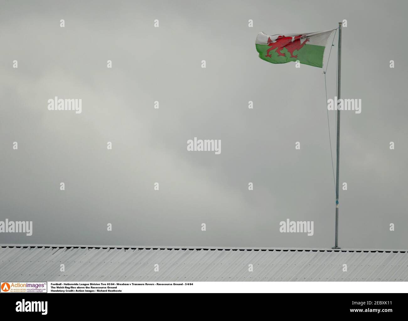 Wrexham racecourse flag hi-res stock photography and images - Alamy