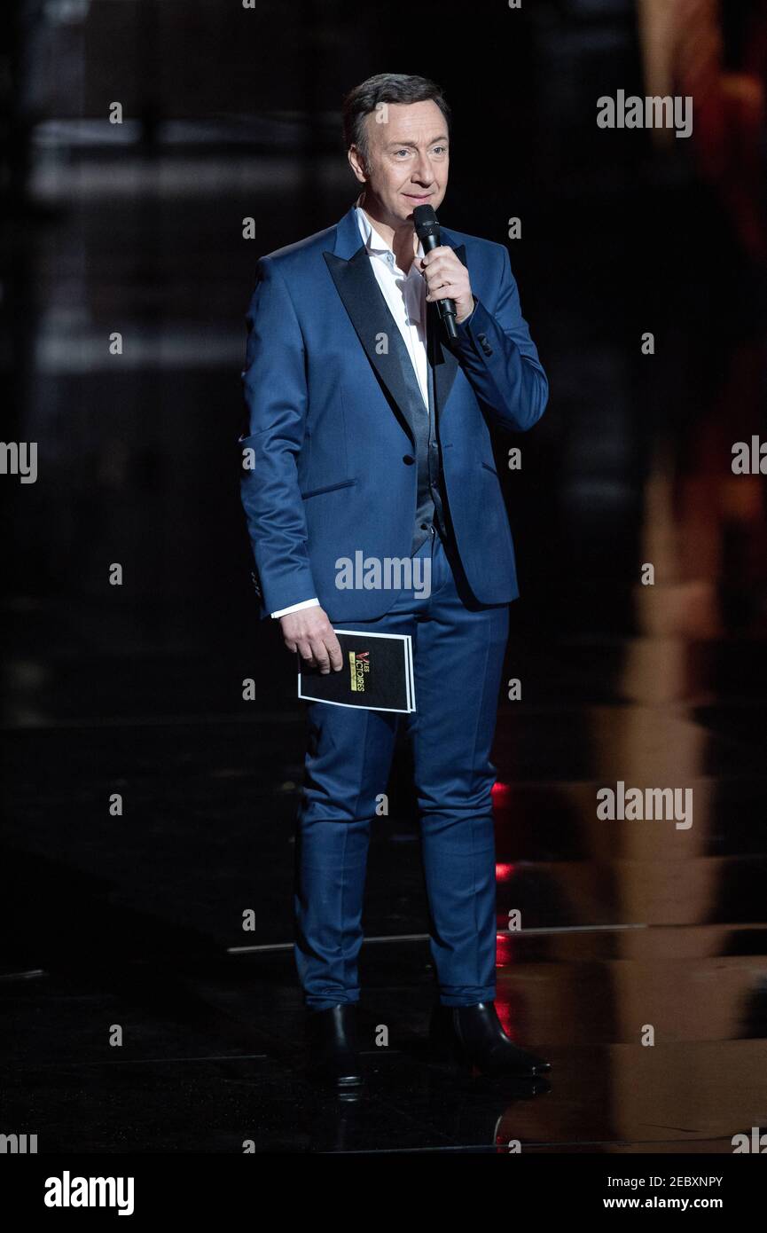 TV Host Stephane attends the 36th Victoires de la Musique at la Seine ...