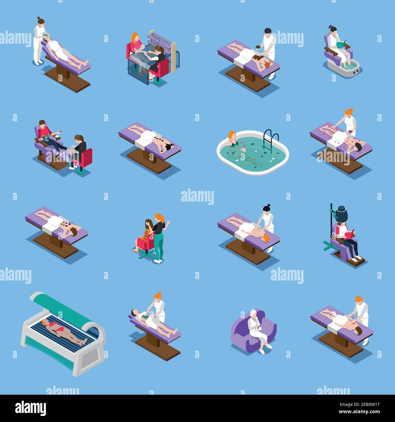 Mud face woman Stock Vector Images - Alamy