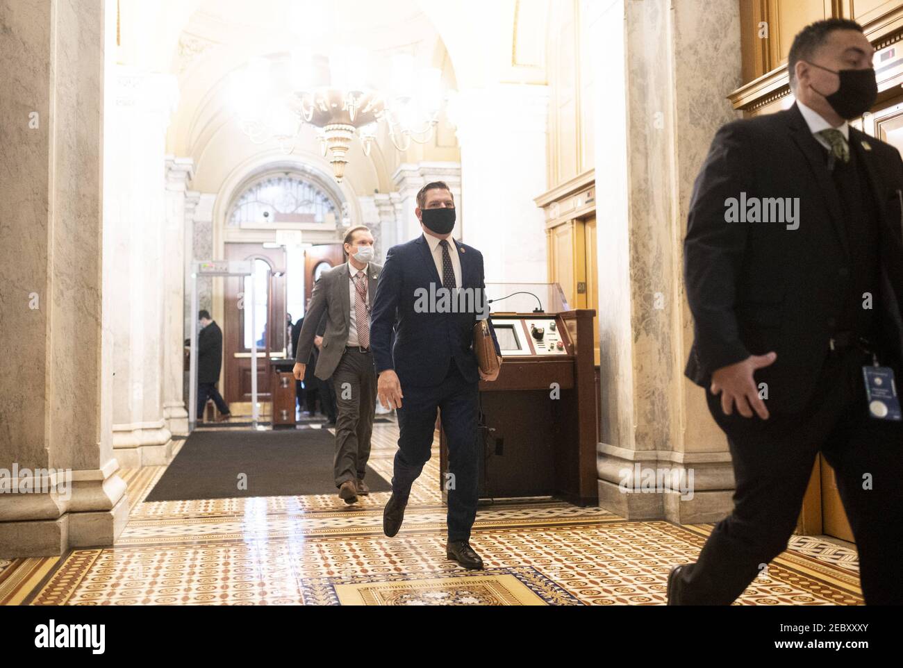 Washington, United States. 12th Feb, 2021. House manager Rep. Eric ...