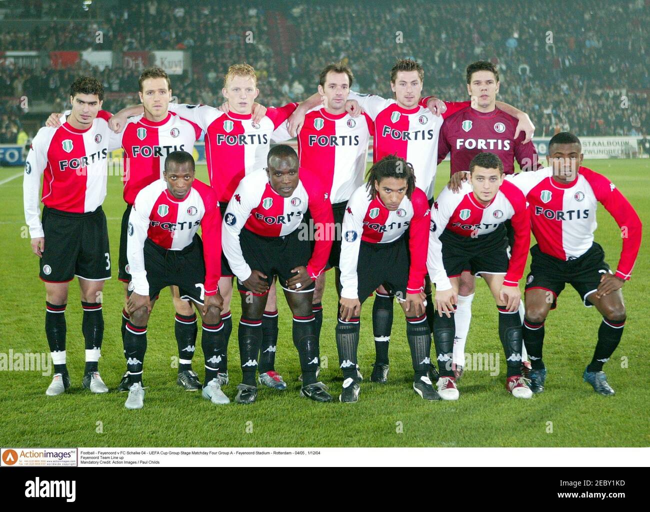 Feyenoord team group feyenoord fc hi-res stock photography and images ...