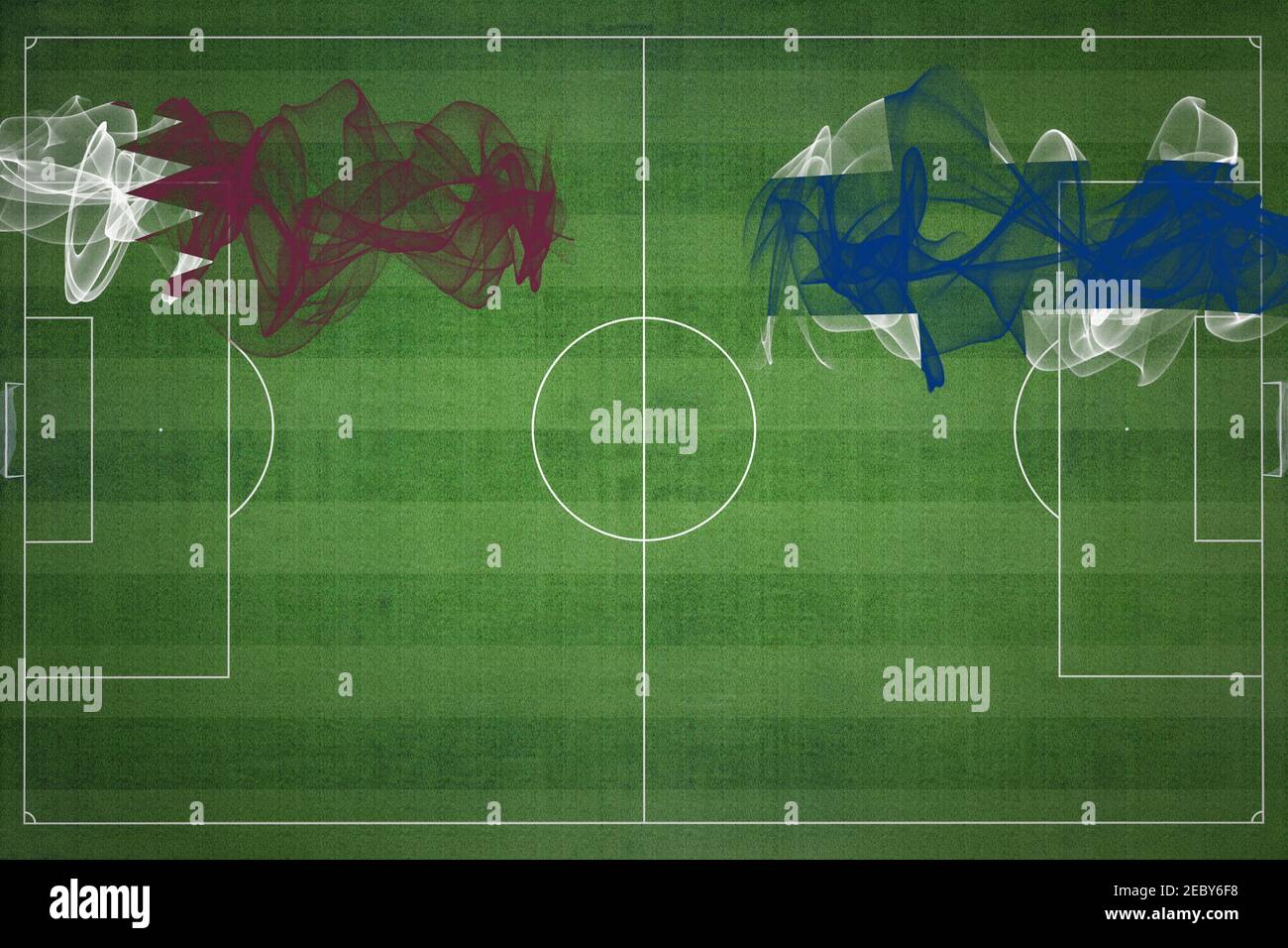 Qatar finland flag hi-res stock photography and images - Alamy