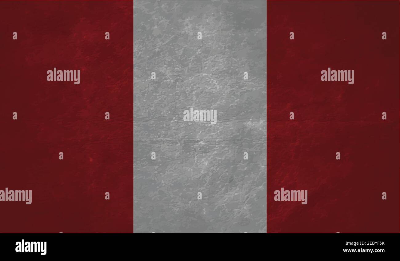 Peru flag with waving texture. Vector background Stock Vector Image ...