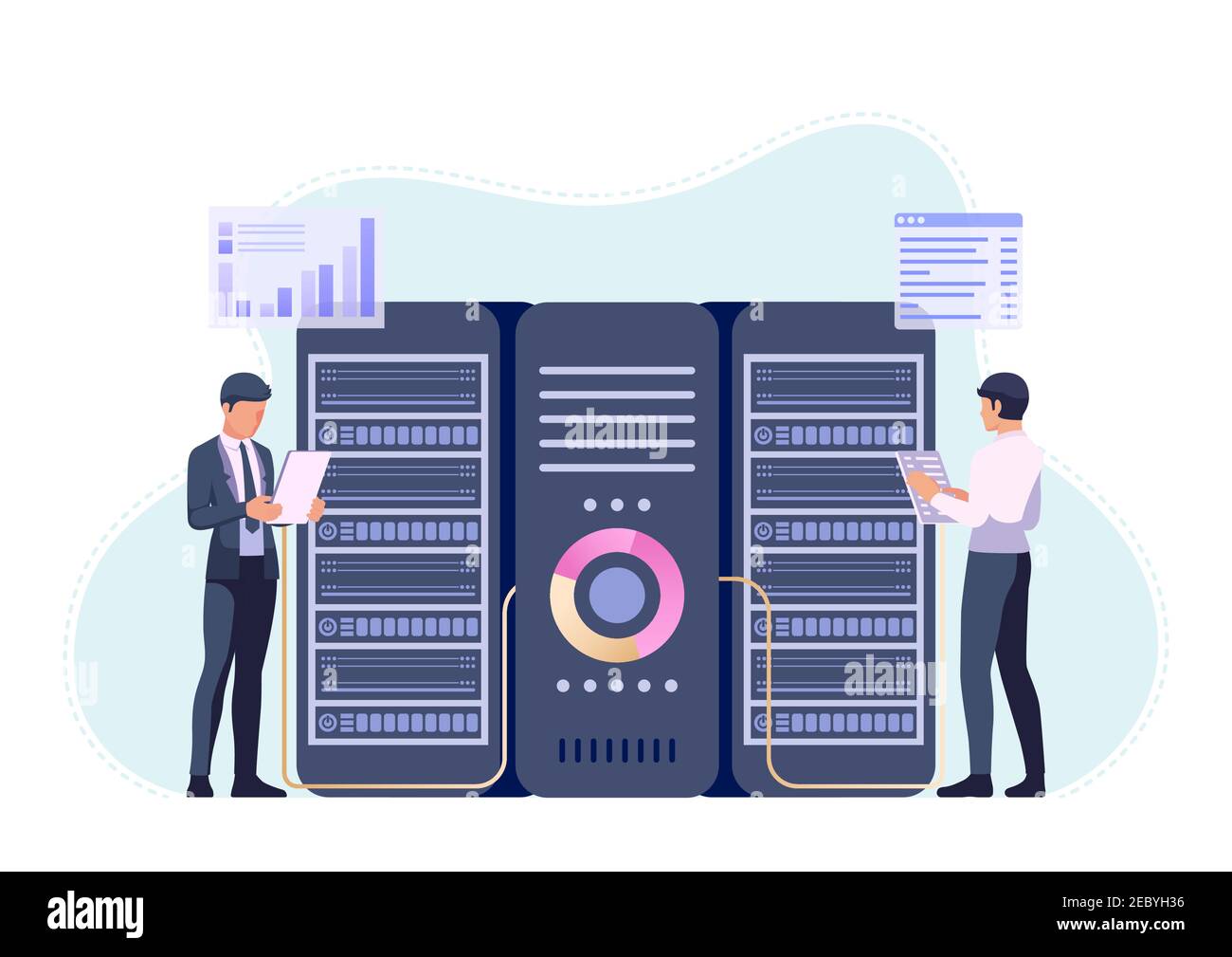 Database System Stock Vector Images - Alamy