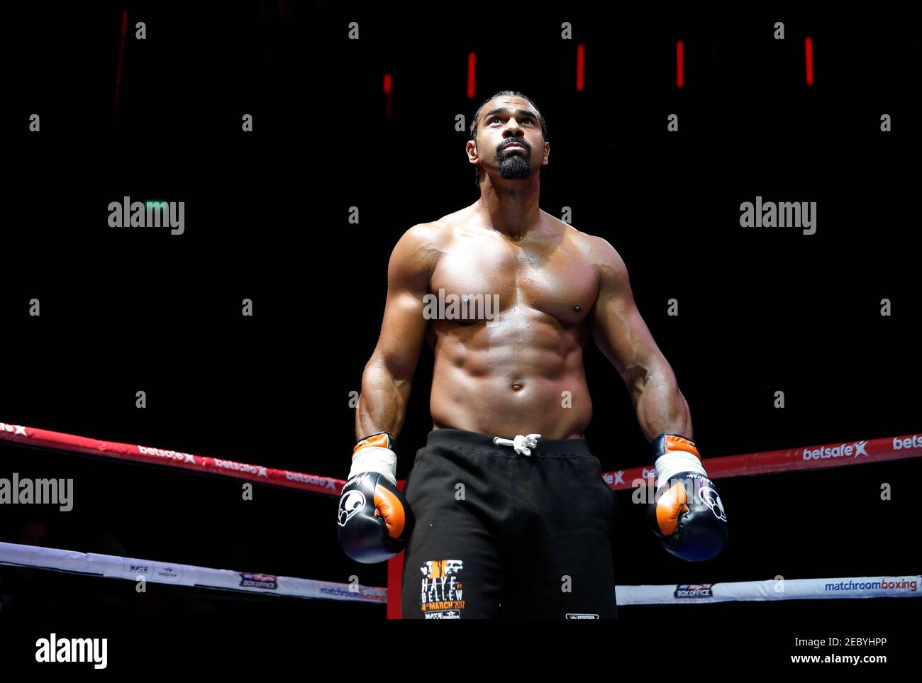 David haye poses hi-res stock photography and images - Alamy