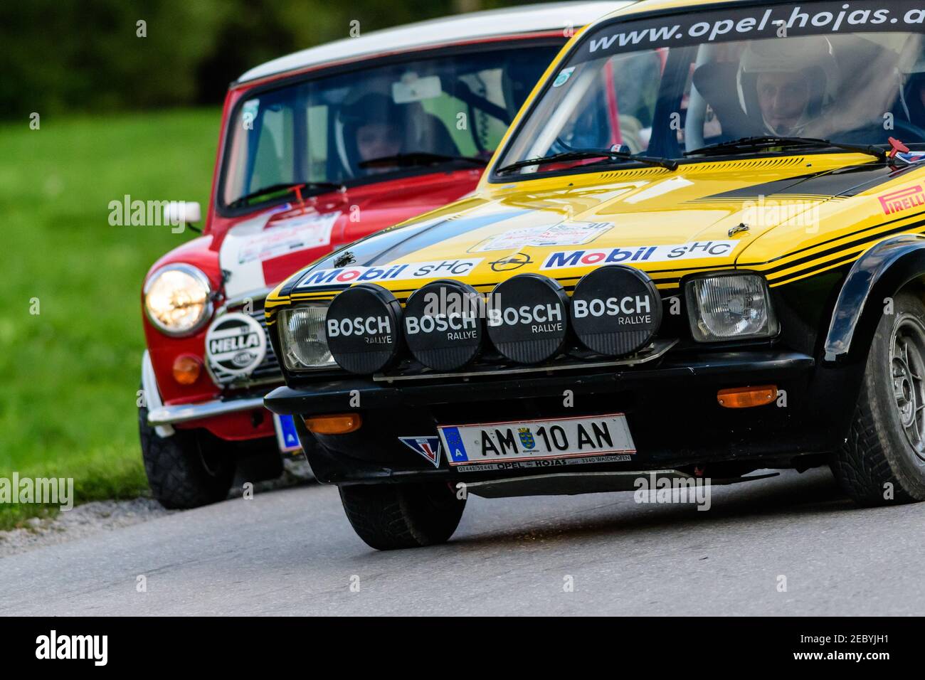 windischgarsten, austria, 15 sep 2017, austrian rallye legends, arboe ...