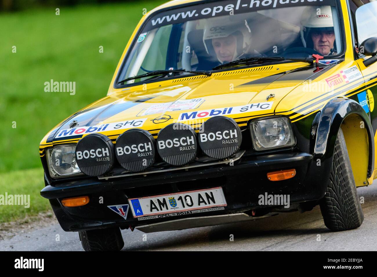 windischgarsten, austria, 15 sep 2017, austrian rallye legends, arboe ...