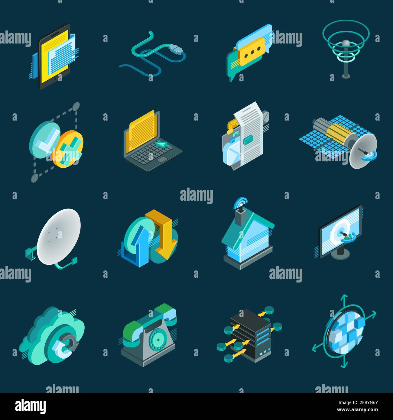 Fiber cabling Stock Vector Images - Alamy