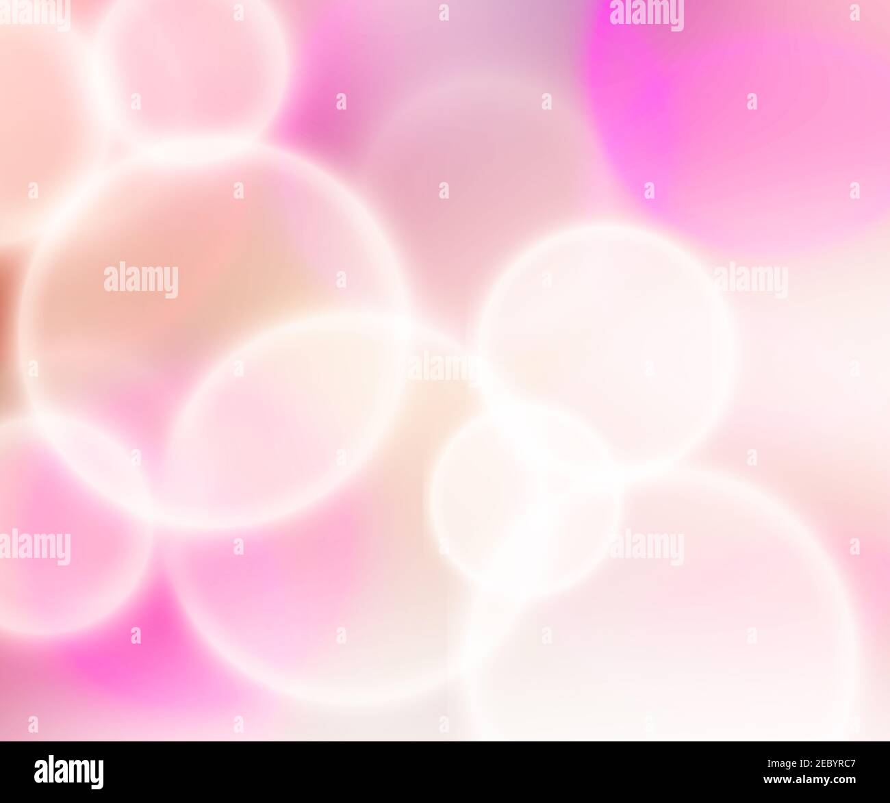 Beautiful Pink and Orange Bokeh Background with lights and blur circle ...