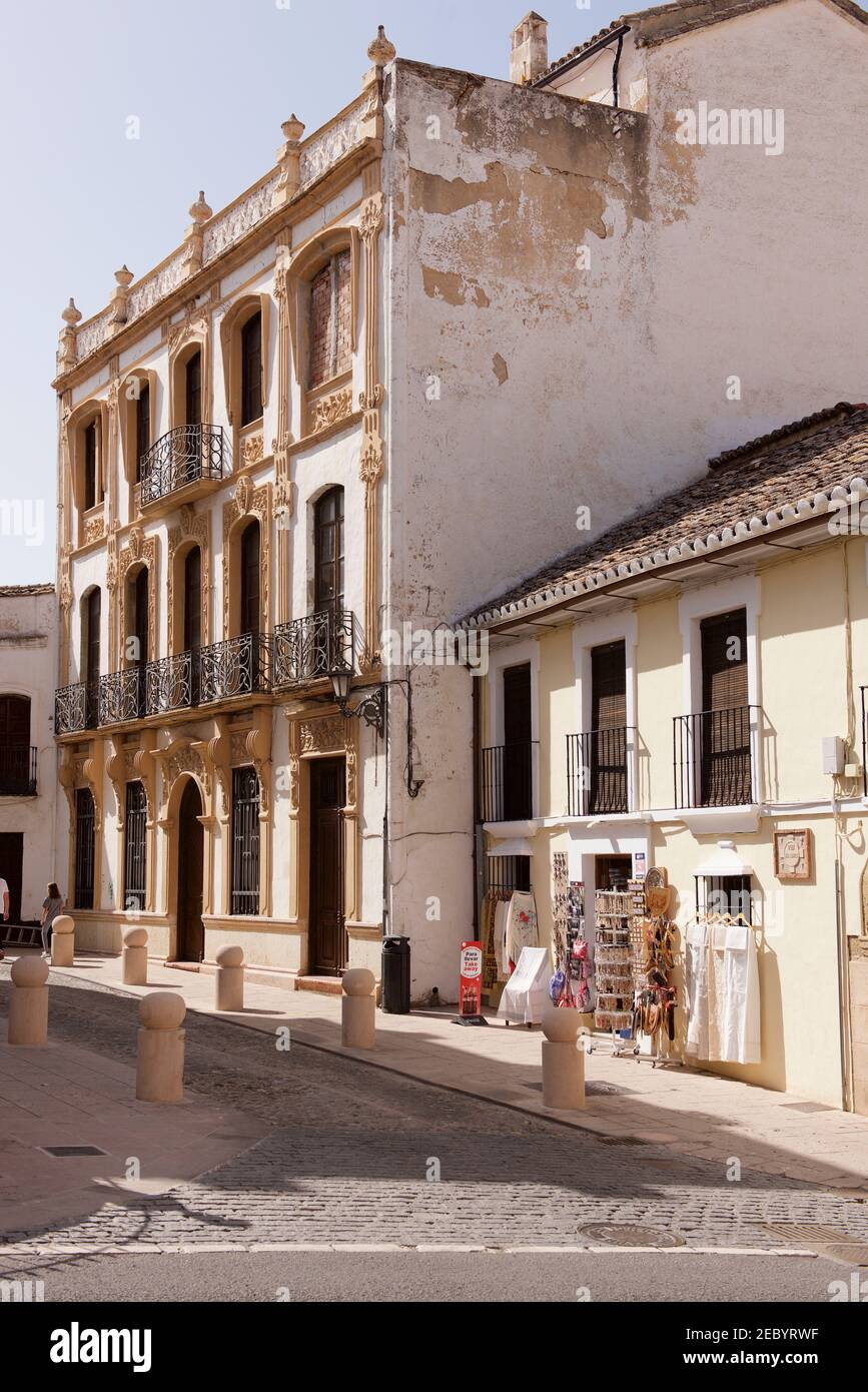 Traditional Spanish building Stock Photo - Alamy