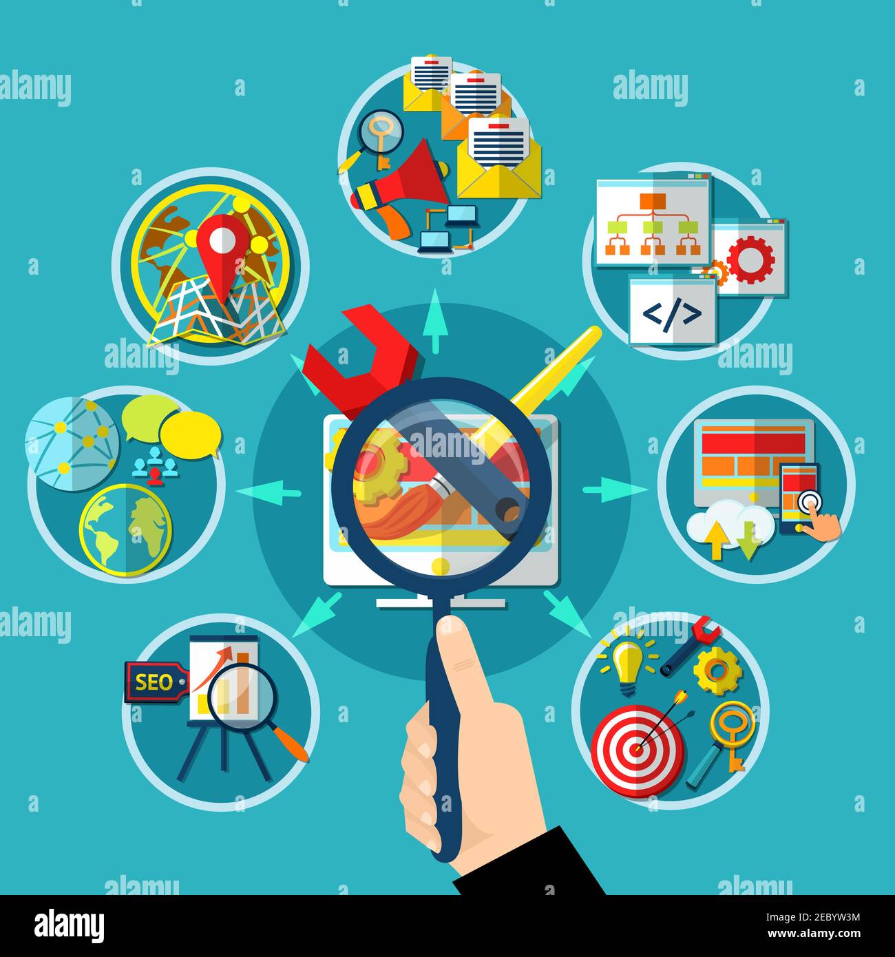 Development image Stock Vector Images - Alamy