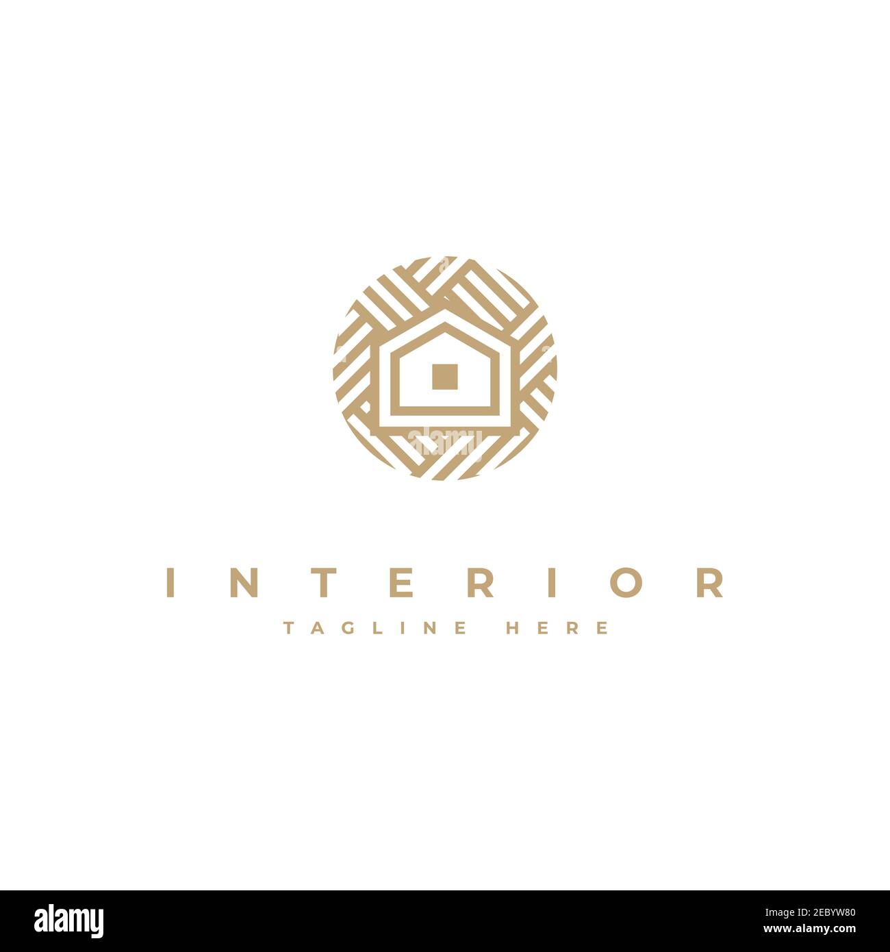 interior logo design inspiration symbol vector template Stock Vector ...