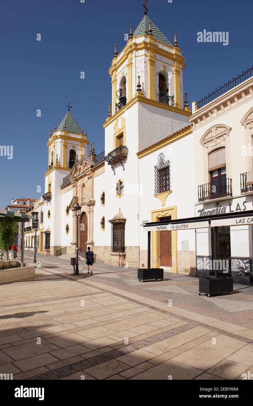 Catholic Church in Ronda, Spain Stock Photo - Alamy
