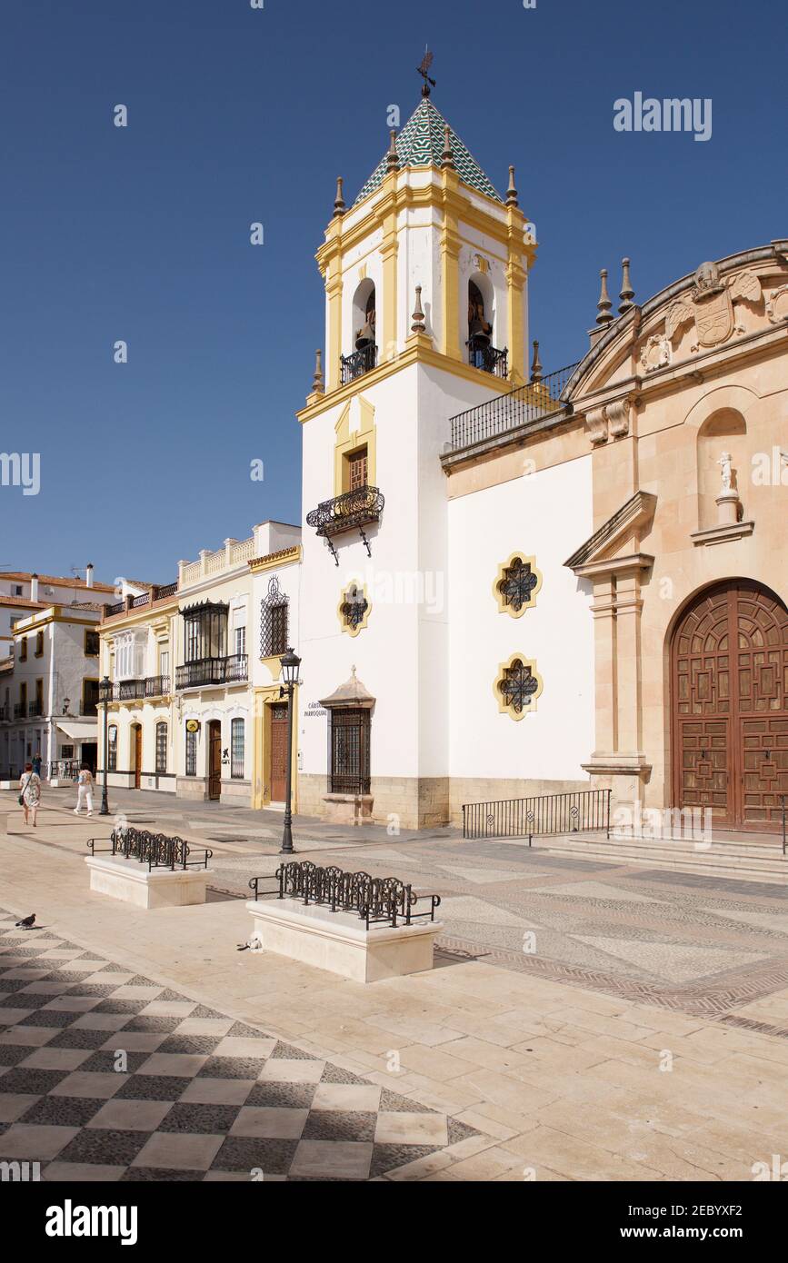 Catholic Church in Ronda, Spain Stock Photo - Alamy