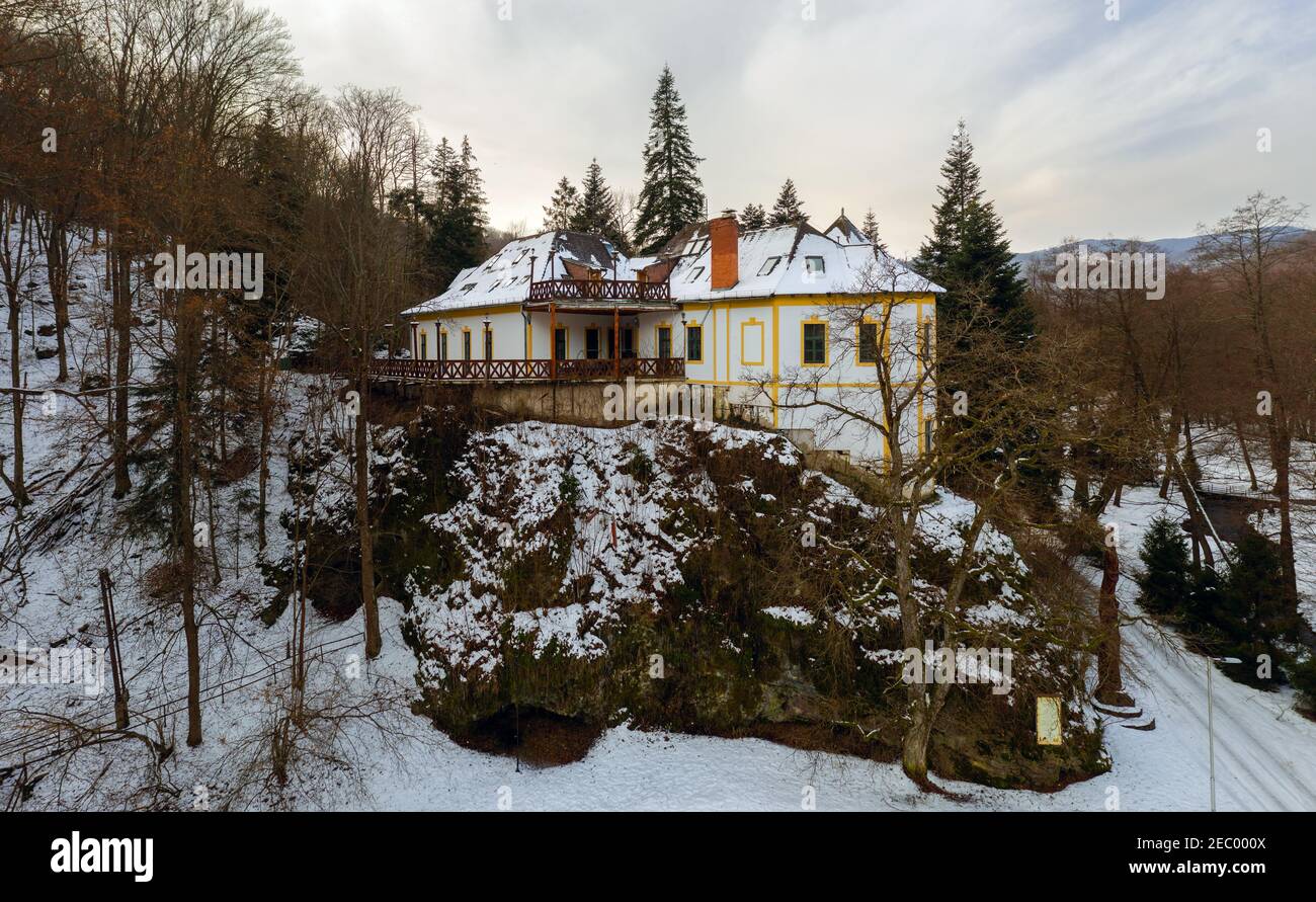 Kokapu hunting castle near by nagyhuta town in Hungary. Amazing hiking ...