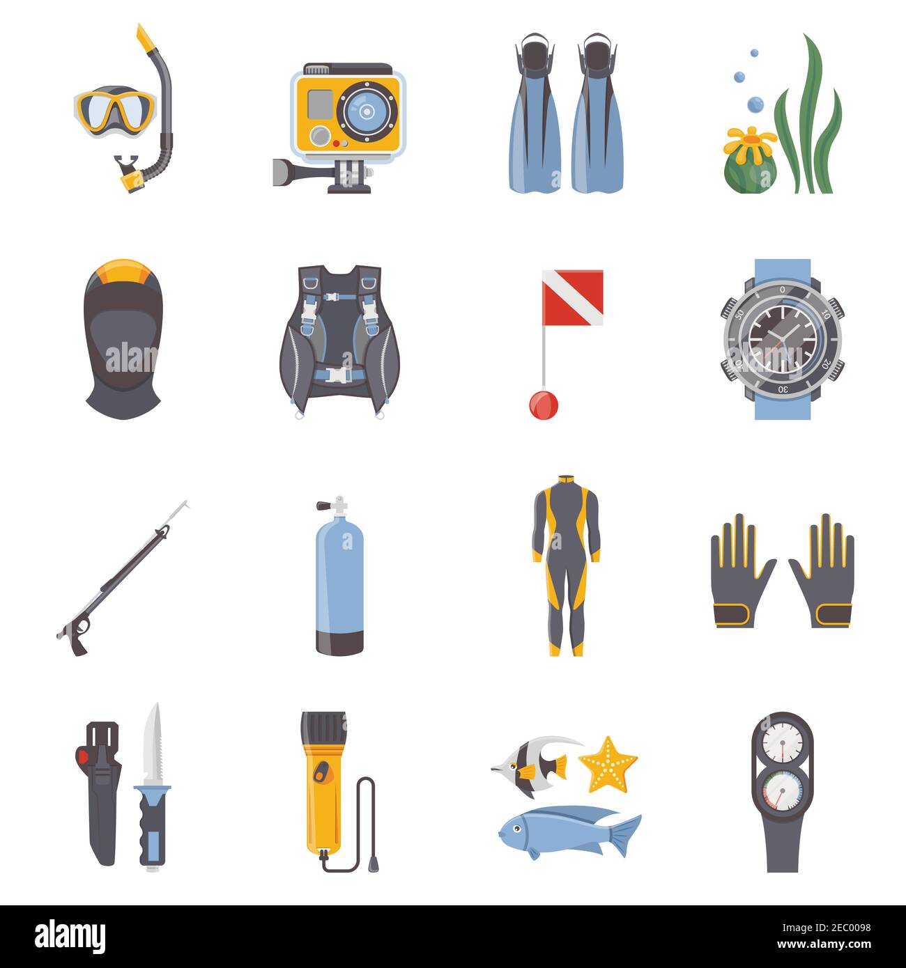 Scuba wetsuit underwater Cut Out Stock Images & Pictures - Alamy