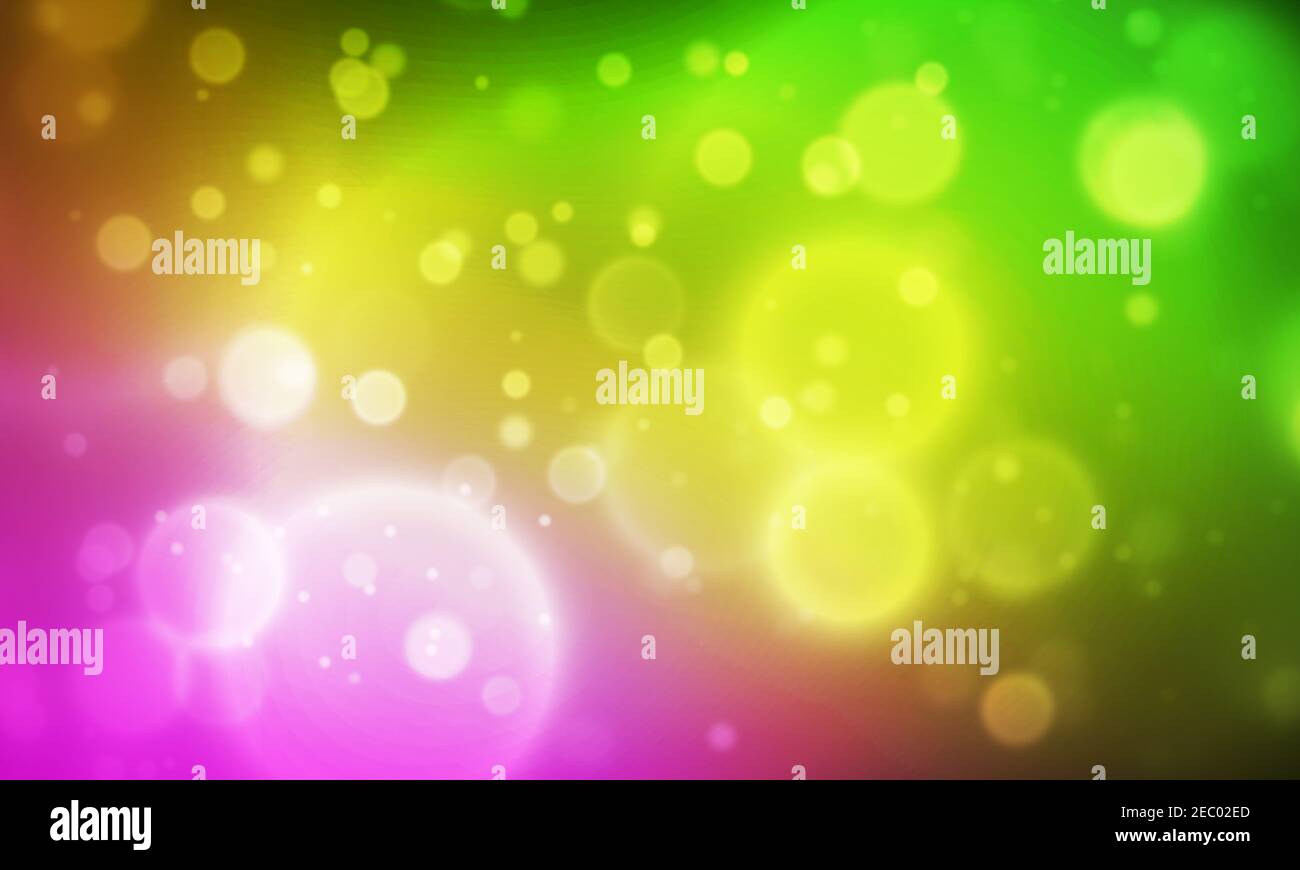 Multiple color gradient design backdrop with soft lights on the back ...