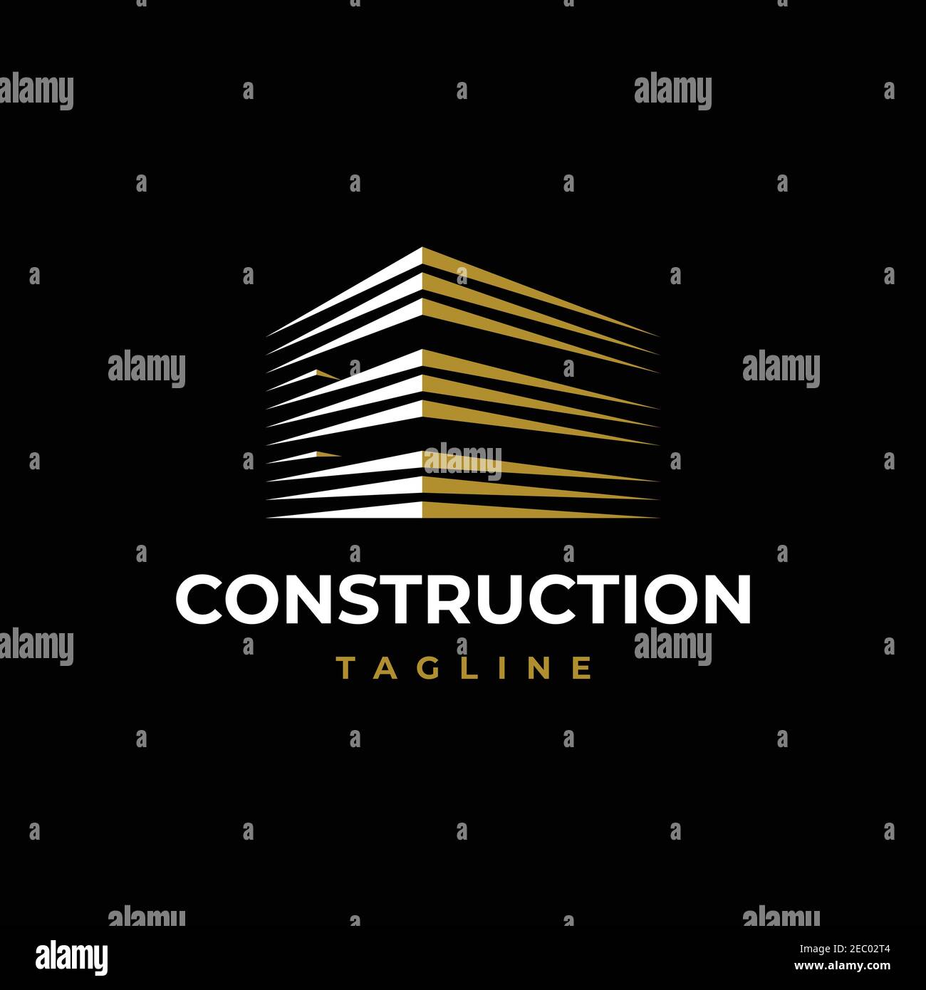 Building house letter architecture Stock Vector Images - Alamy
