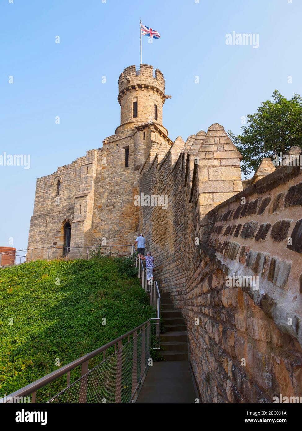 Lincoln castle observatory tower hi-res stock photography and images ...
