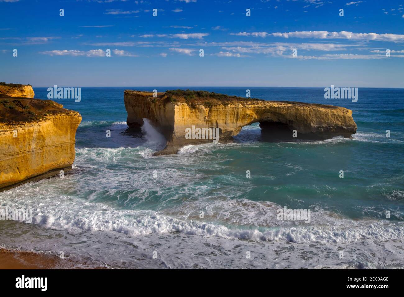 London Bridge, now known as London Arch, Great Ocean Road, Victoria ...