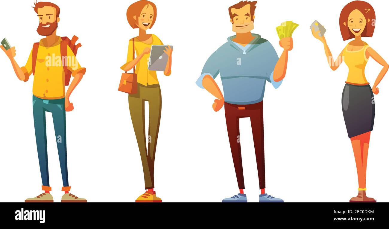 Professional purchaser with tablet analyzing market buyer and customer ...