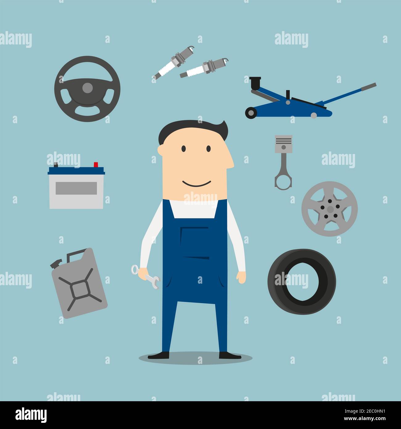 Car, crankshaft, wheel Stock Vector Images - Alamy