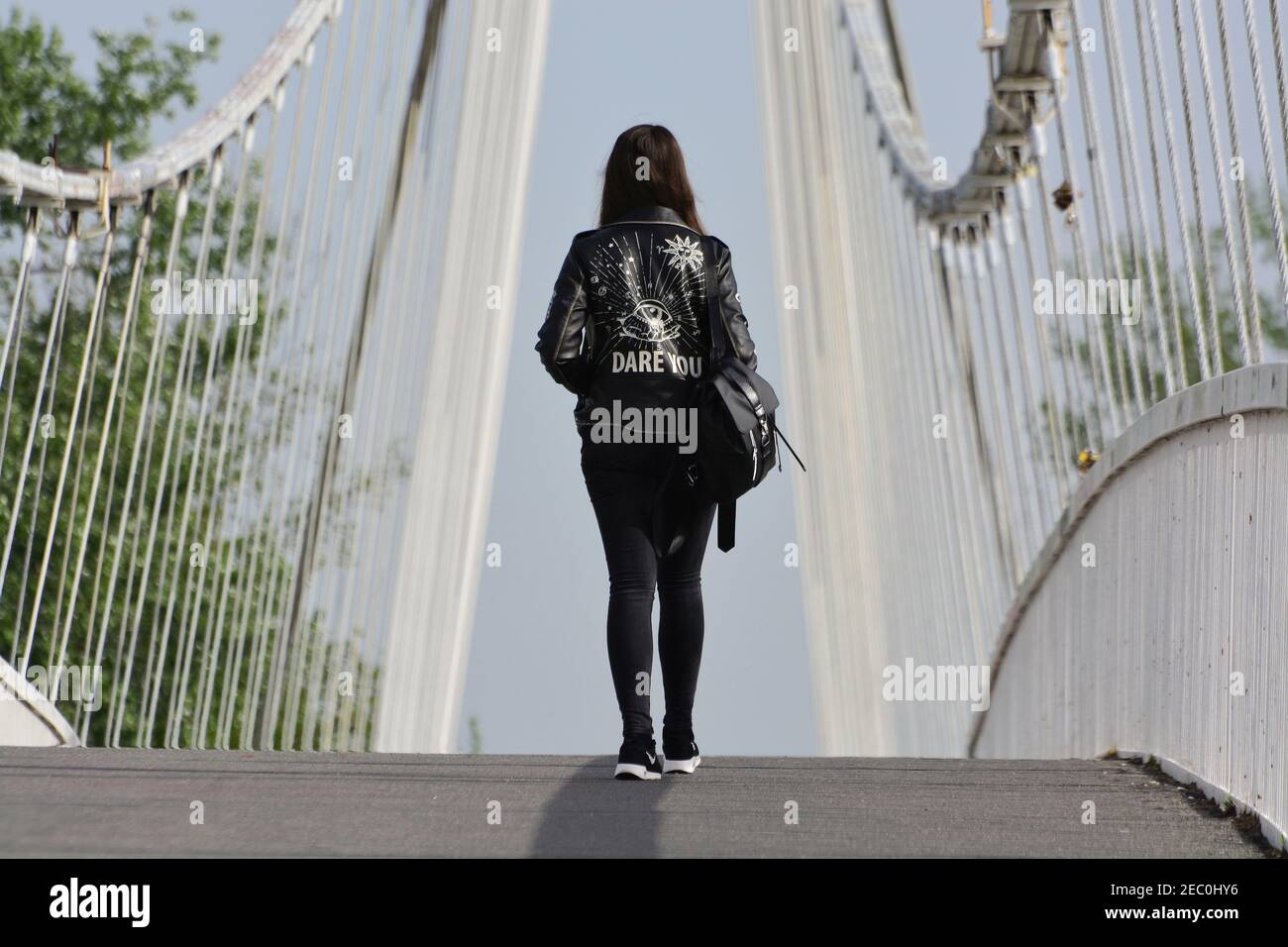 Osijek pedestrian bridge hi-res stock photography and images - Alamy