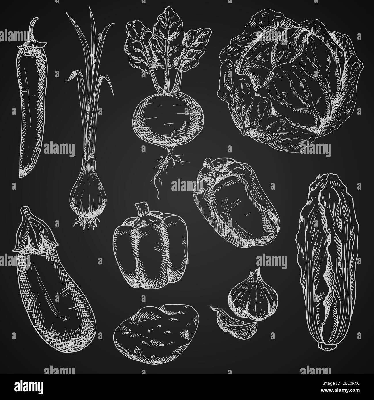 Chinese peppers Black and White Stock Photos & Images - Alamy