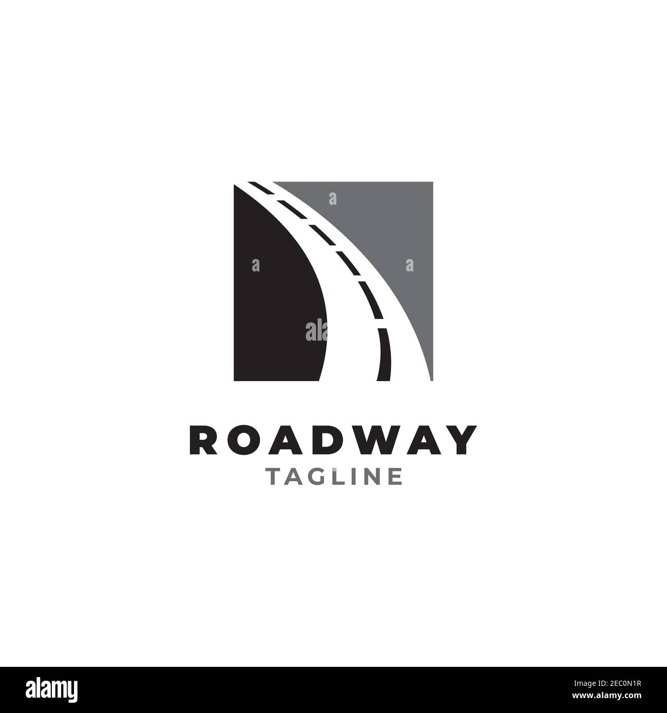 Road way logo design symbol vector template Stock Vector Image & Art ...