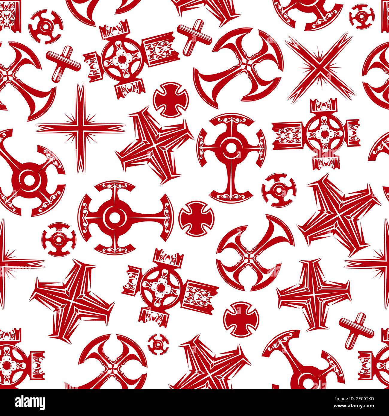 Catholic orthodox crucifixes Stock Vector Images - Alamy