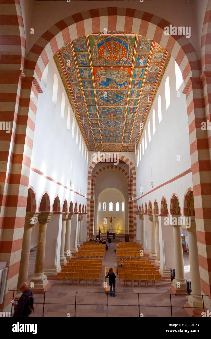 Painted medieval ceiling in church hi-res stock photography and images ...