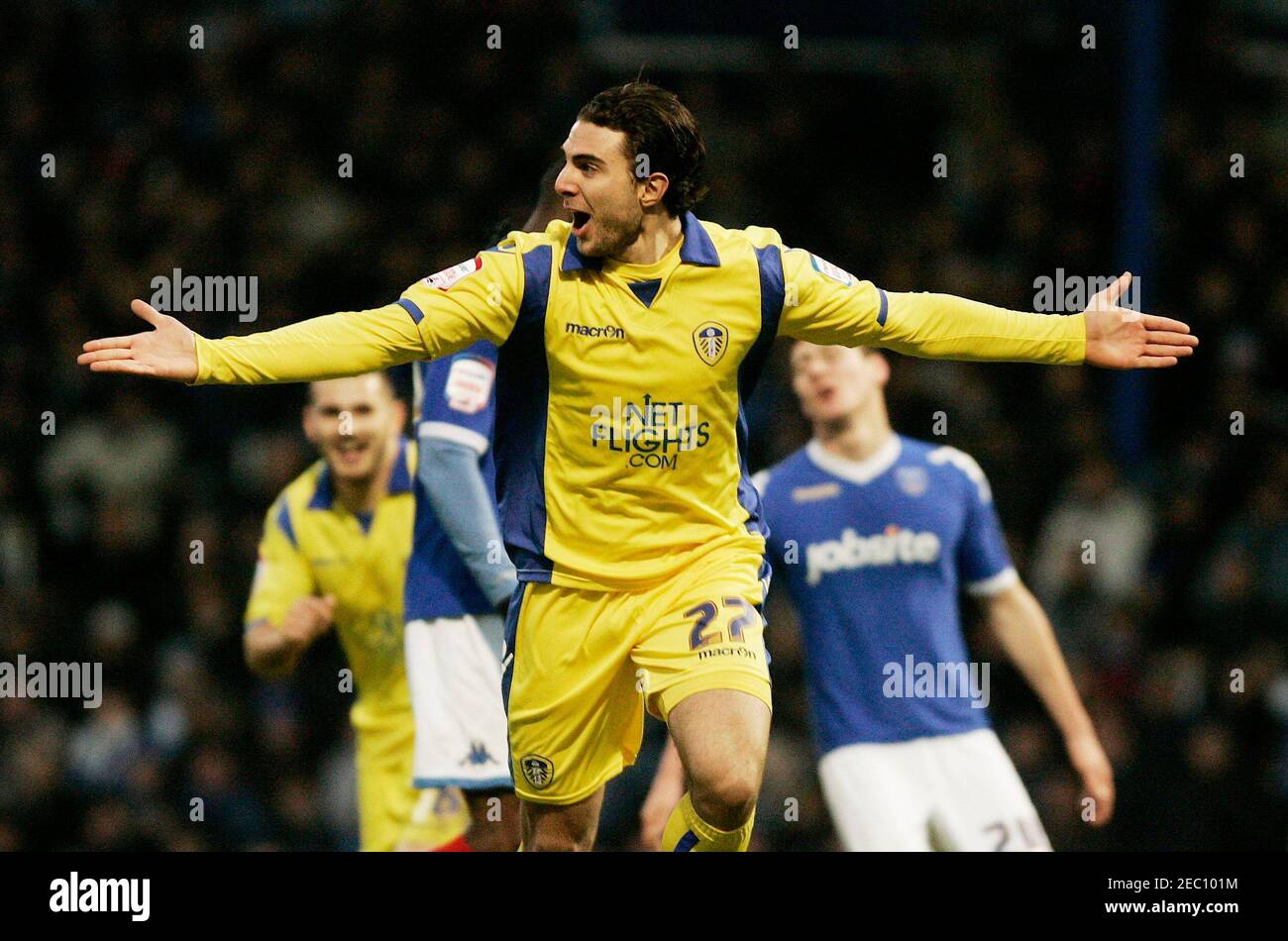 Portsmouth leeds fratton park hi-res stock photography and images - Alamy