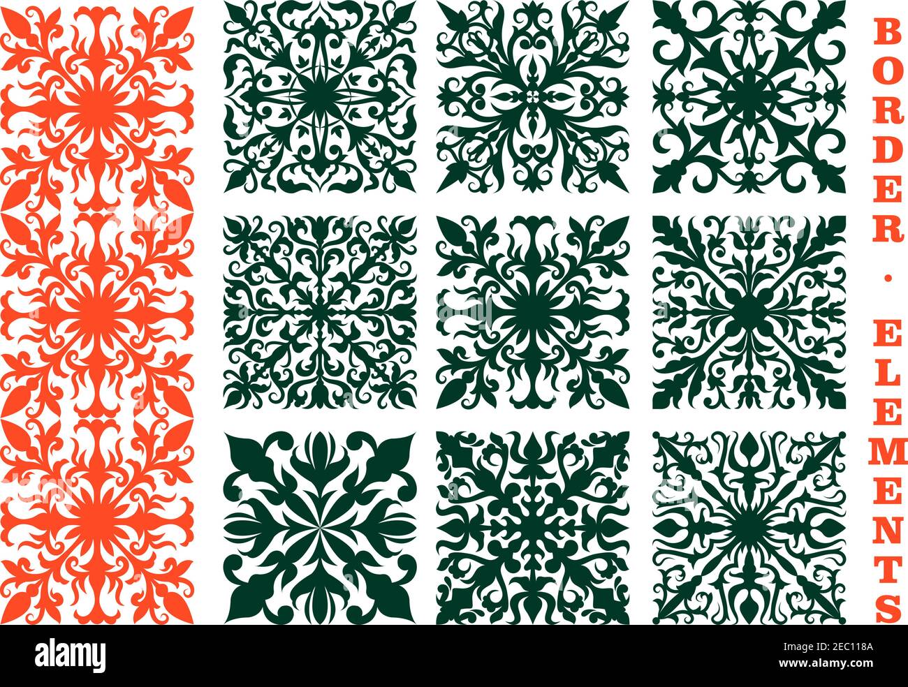 Curved buds Stock Vector Images - Alamy