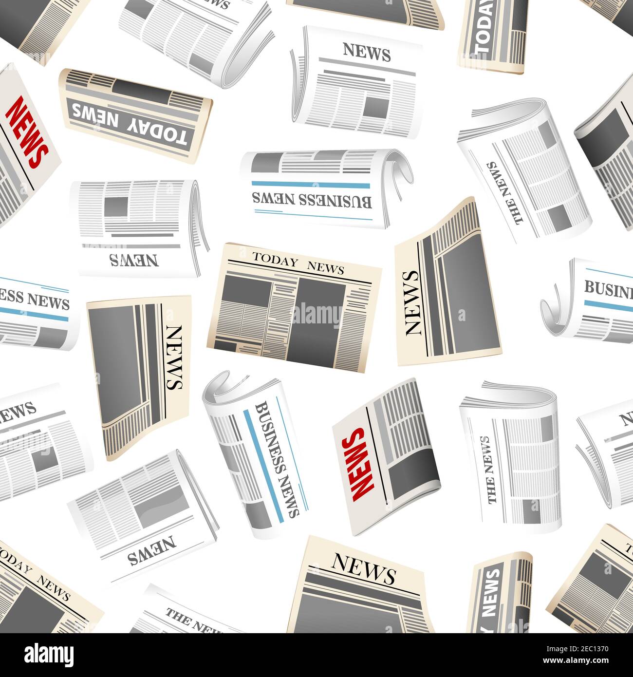 Scattered Newspapers