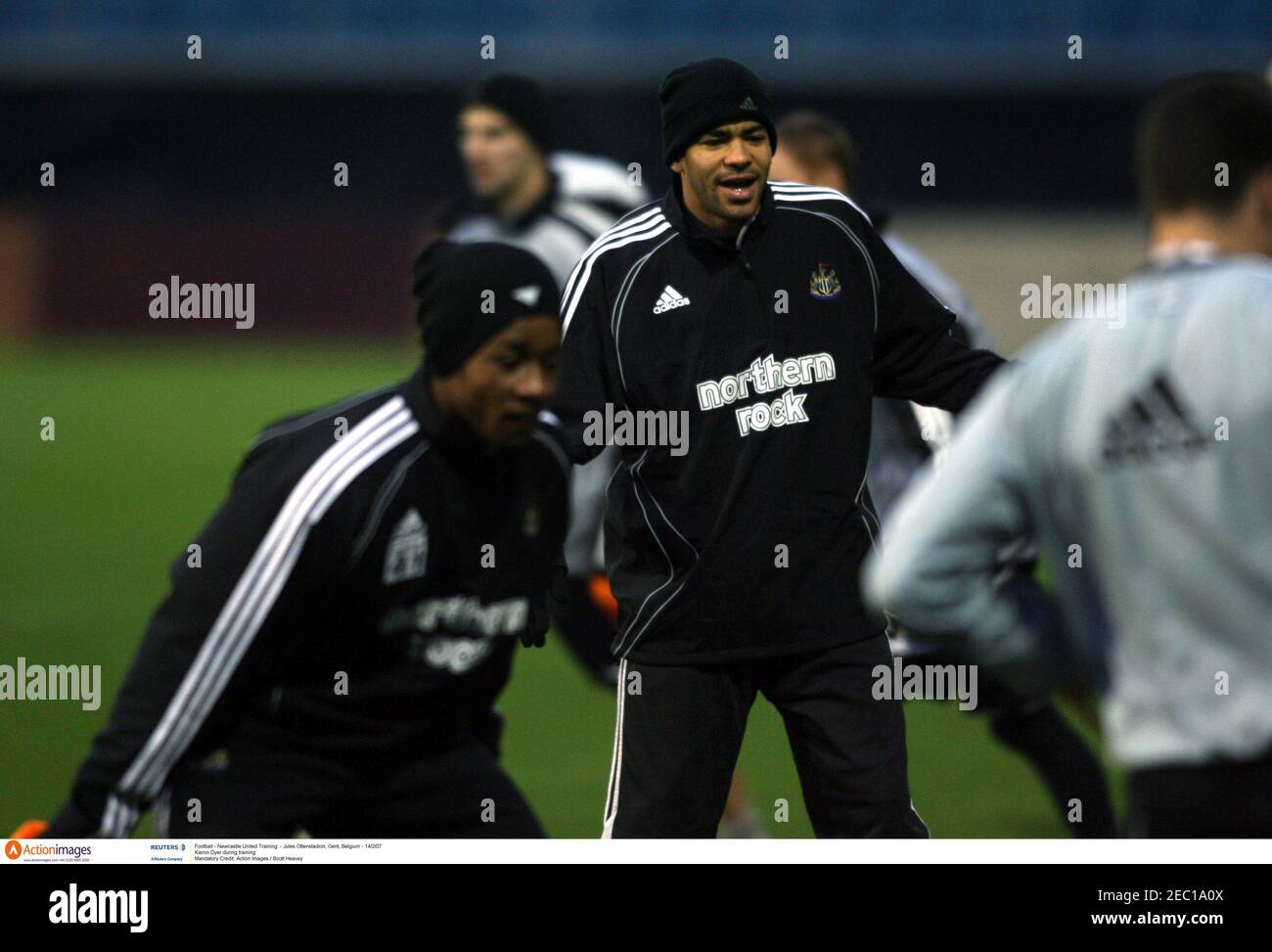 Kieron dyer newcastle training hi-res stock photography and images - Alamy