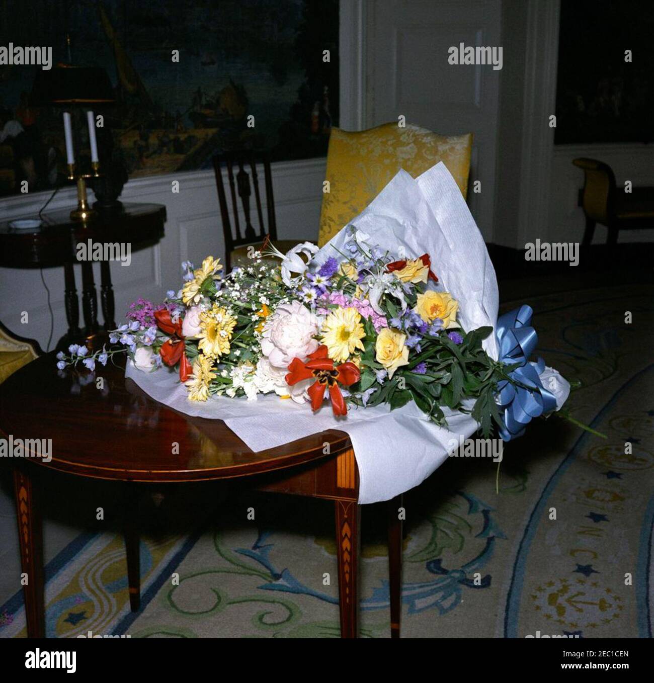 Diplomatic reception room white house hi-res stock photography and ...