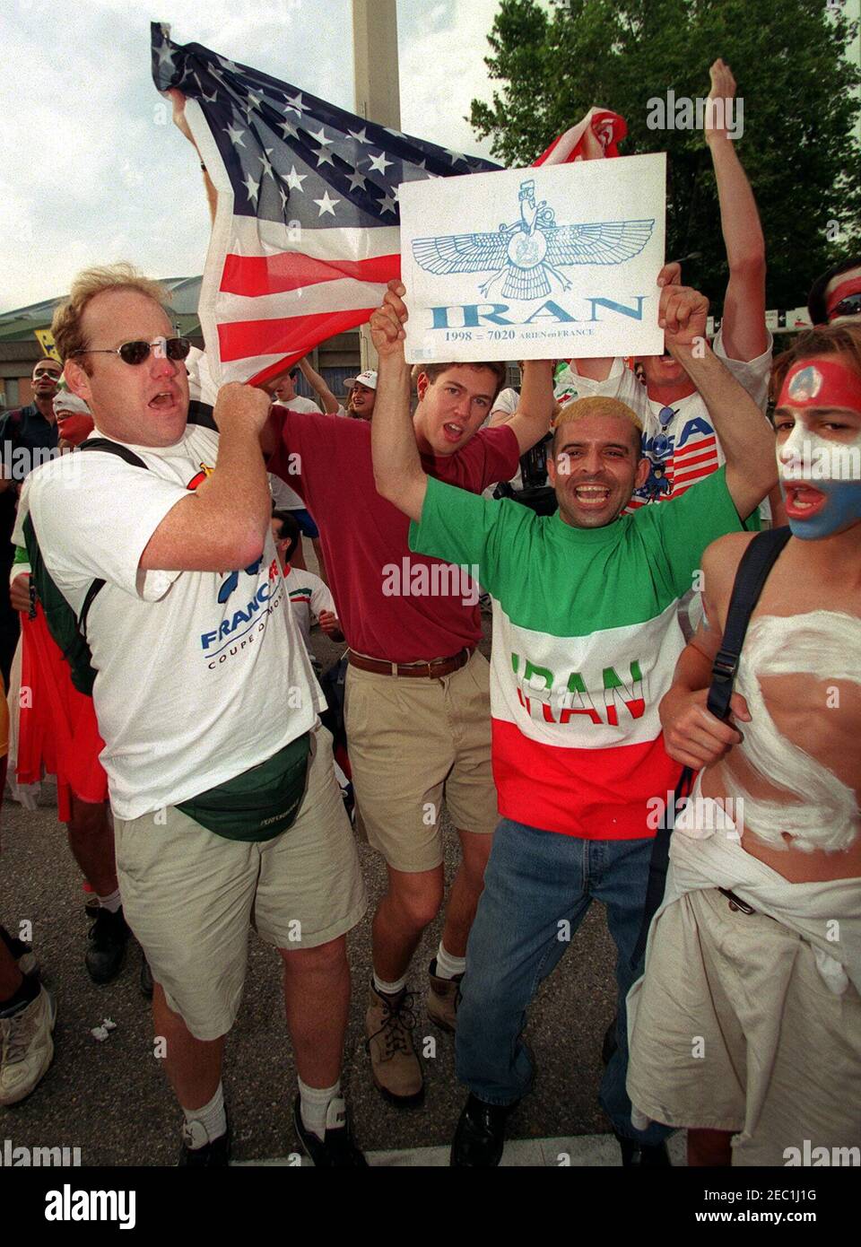 Iran and united states world cup 1998 hi-res stock photography and ...