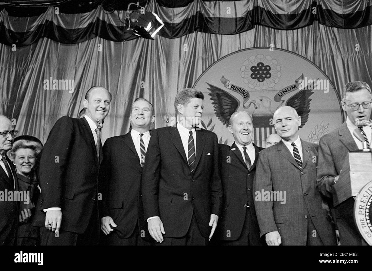 Congressional campaign trip: Chicago, Illinois, arrival, motorcade ...