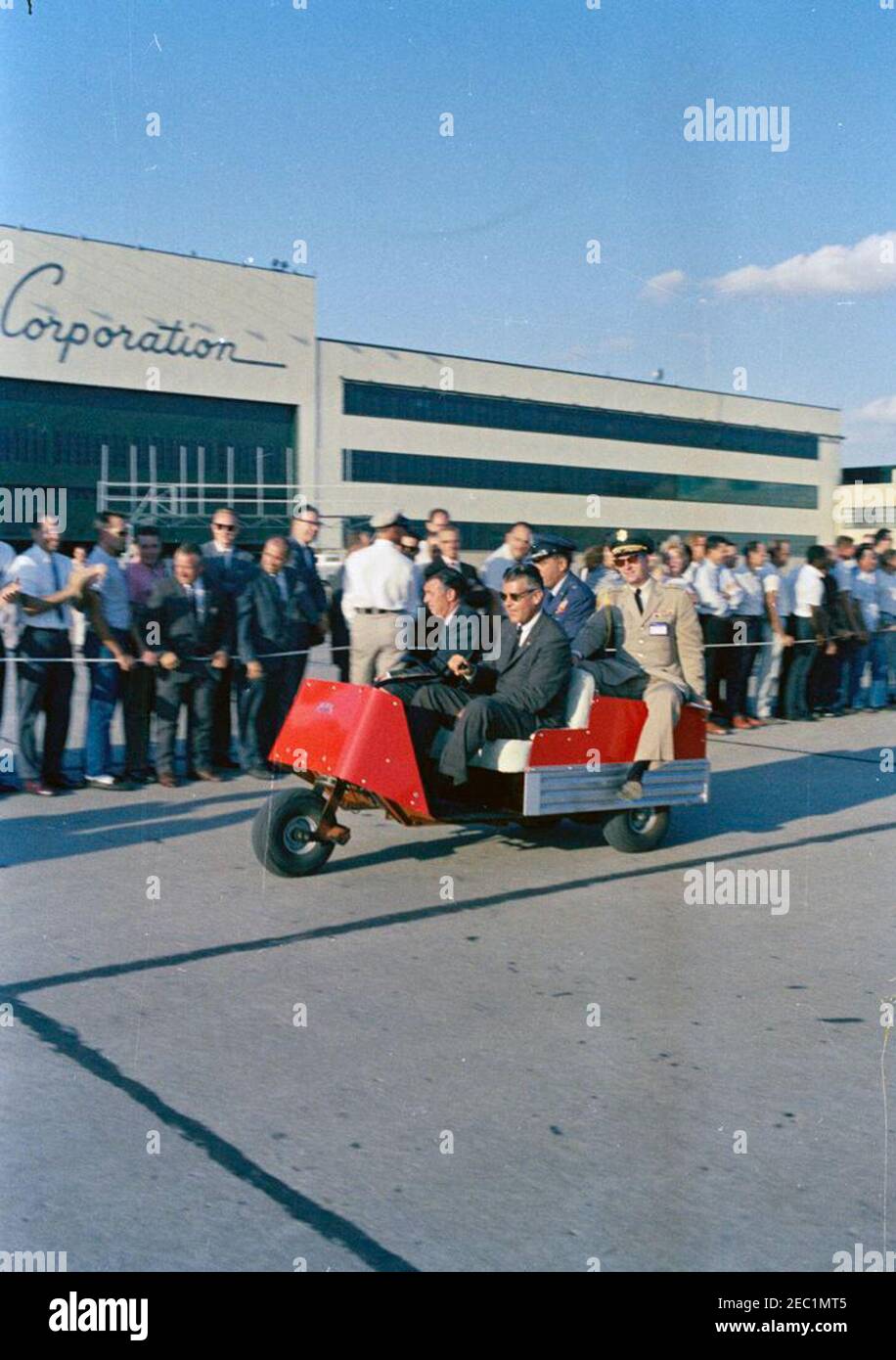 Inspection tour of NASA installations: St. Louis, Missouri, McDonnell ...