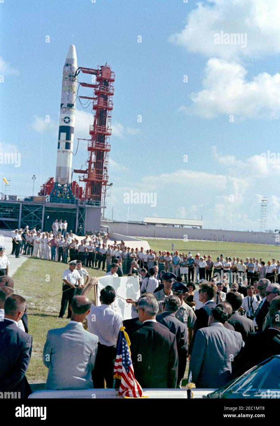 Inspection tour of NASA installations: Cape Canaveral Florida, 2:31PM ...