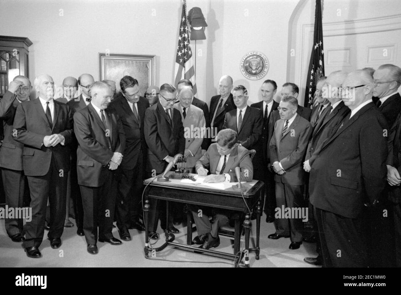 With his back to and the national organizations chairman Black and ...