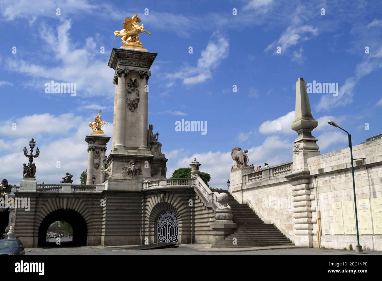 Pont Alexandre III, Paris, France. The Alexander Bridge was built ...